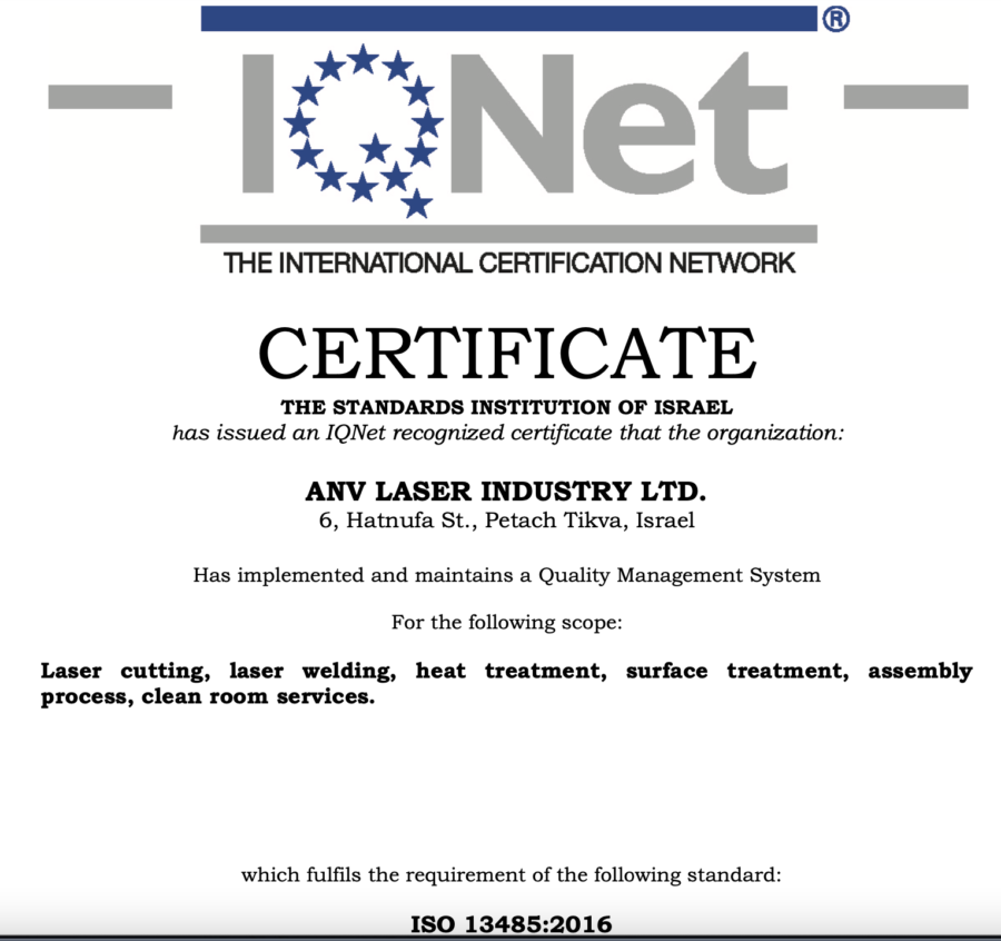 laser-cutting-certificate - ANV Laser